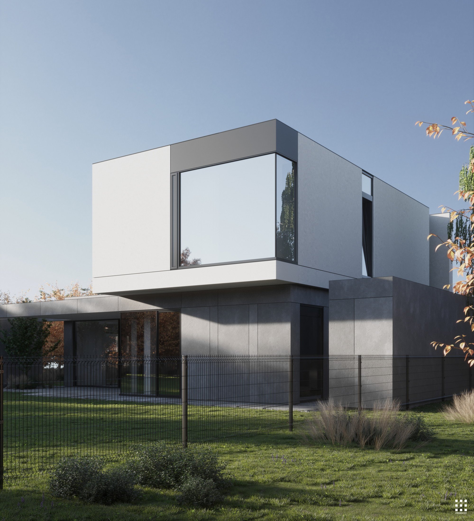 Projekt architektoniczny GRAPHIC HOUSE od «ZROBIM architects»