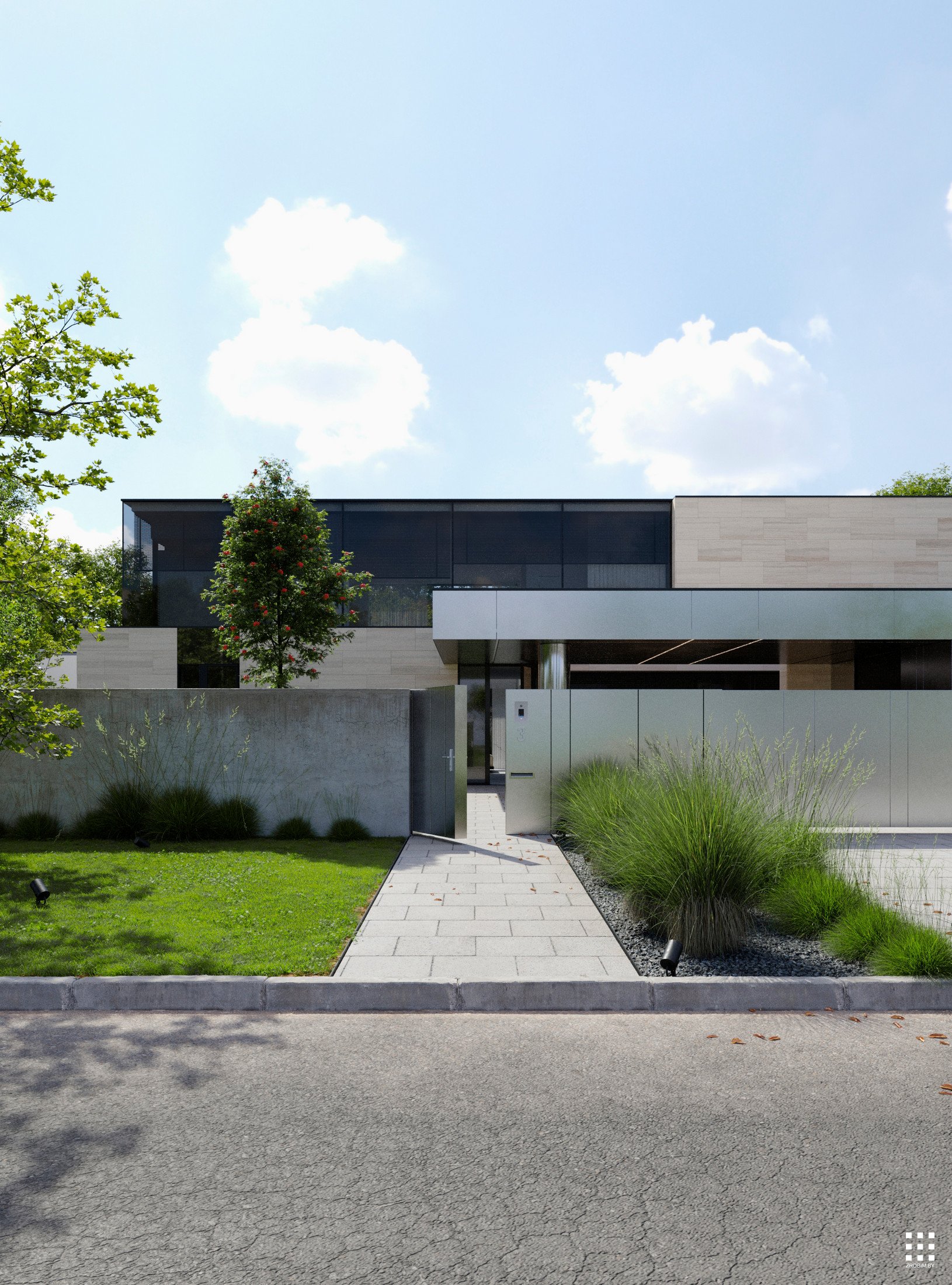 Projekt architektoniczny AETHER HOUSE od «ZROBIM architects»